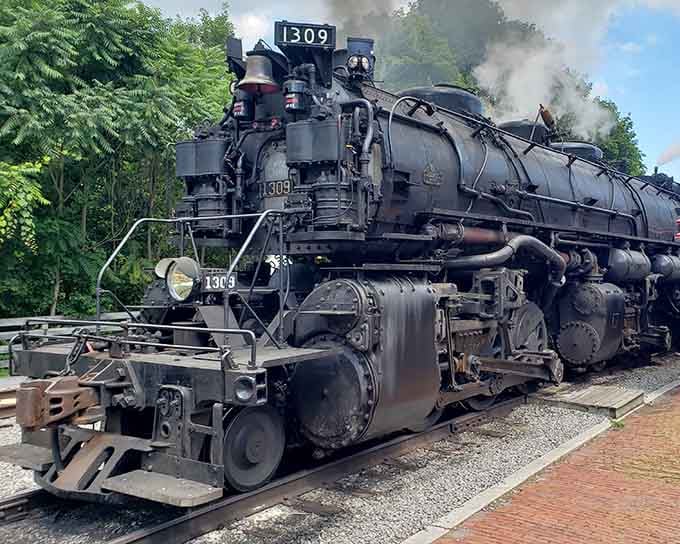 This beast of a locomotive makes modern transportation look boring&mdash;sorry, but your sedan just can't compete here.