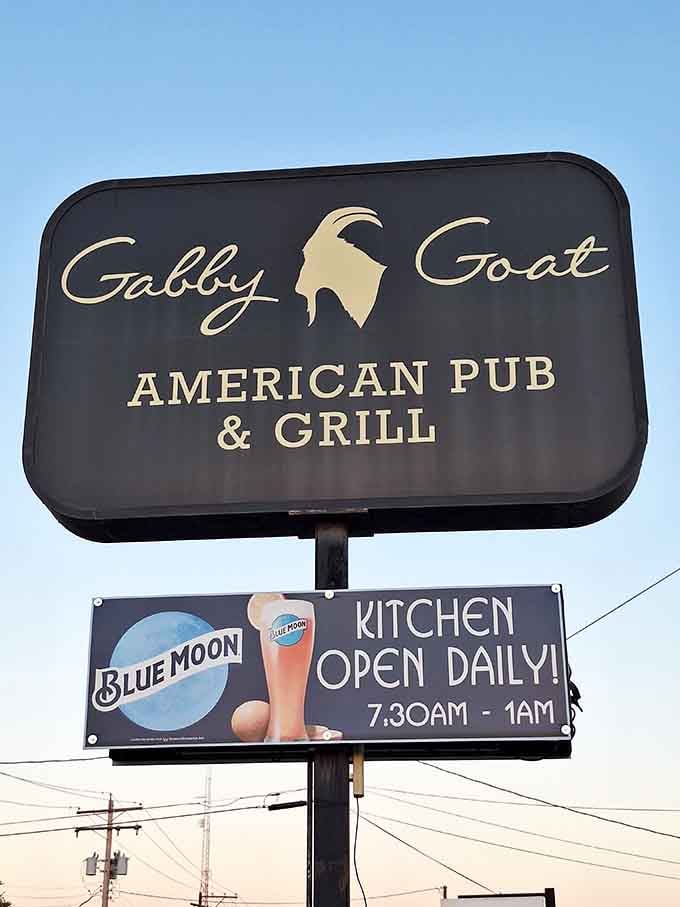 That sign promising daily kitchen hours is music to the ears of hungry travelers at any time.