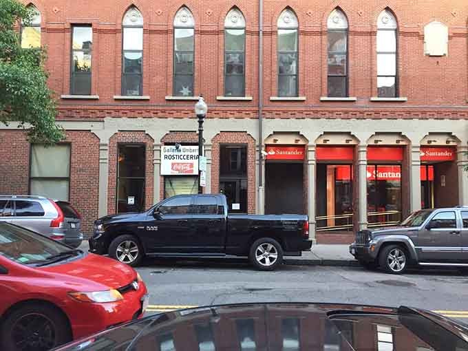 Historic Hanover Street location means you're steps away from exploring Boston's charming North End after eating well.