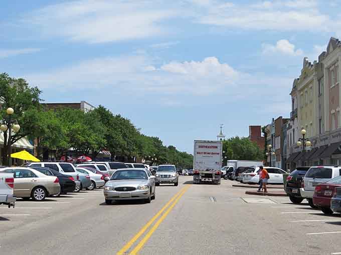 Front Street bustles with the kind of authentic small-town energy that makes you remember why downtowns matter in the first place.