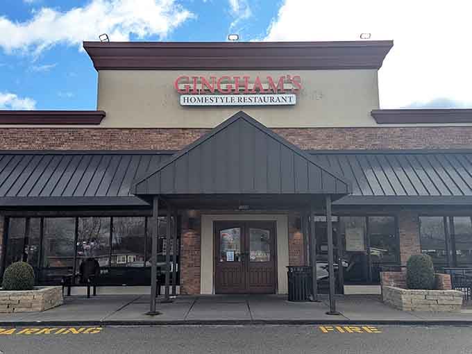 The front entrance welcomes you like an old friend, promising good food and zero pretension just beyond those doors.