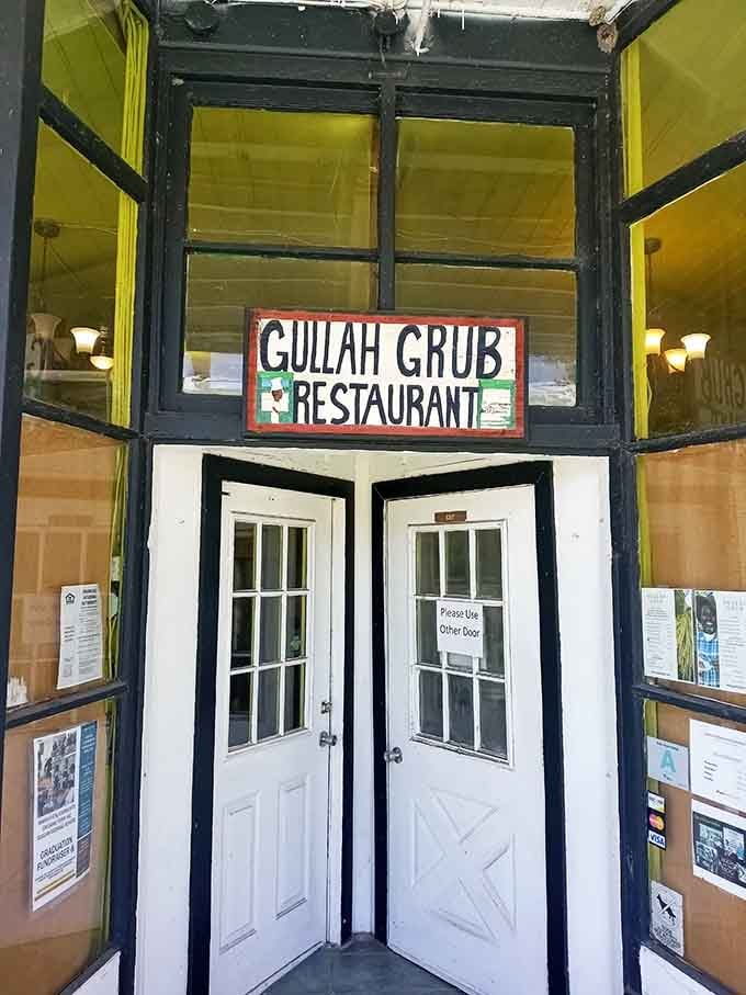 The entrance to a place where history, culture, and incredible food converge in ways that'll make you rethink everything about Southern cuisine.
