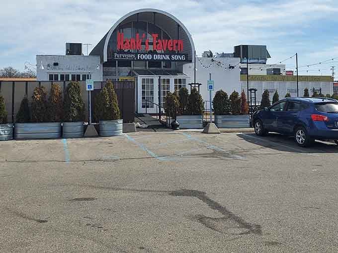 Plenty of parking means the hardest decision you'll make is what to order, not where to park.