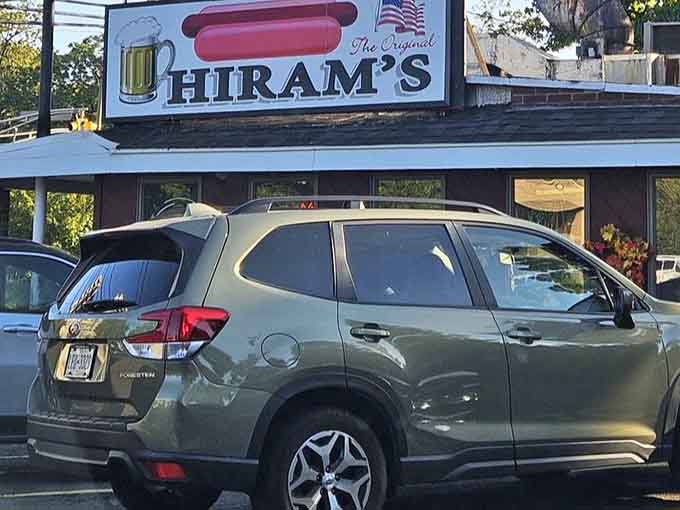 Cars lined up outside because word travels fast when you're serving the kind of food worth waiting for.