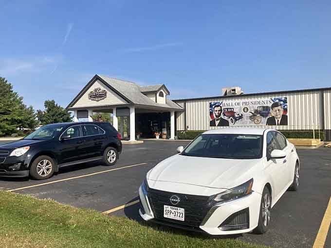 The unassuming exterior hides one of Illinois' best-kept secrets, just waiting to blow your mind with automotive treasures.