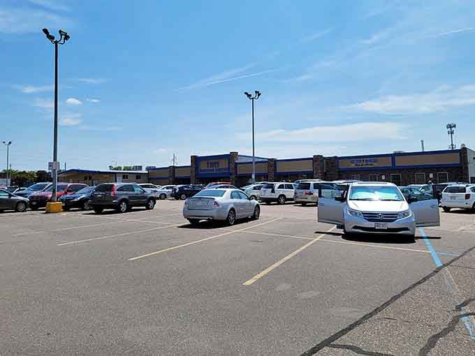 A full parking lot on any given day proves this isn't just shopping, it's a community tradition.