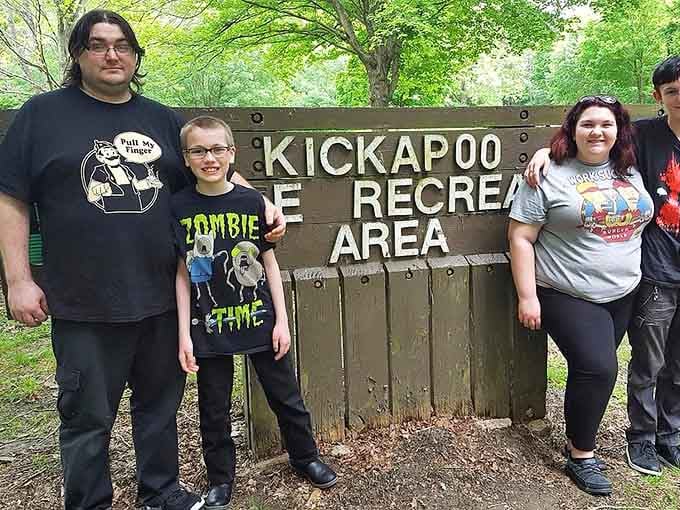 Families making memories together, because the best souvenirs are the ones you can't buy in stores.