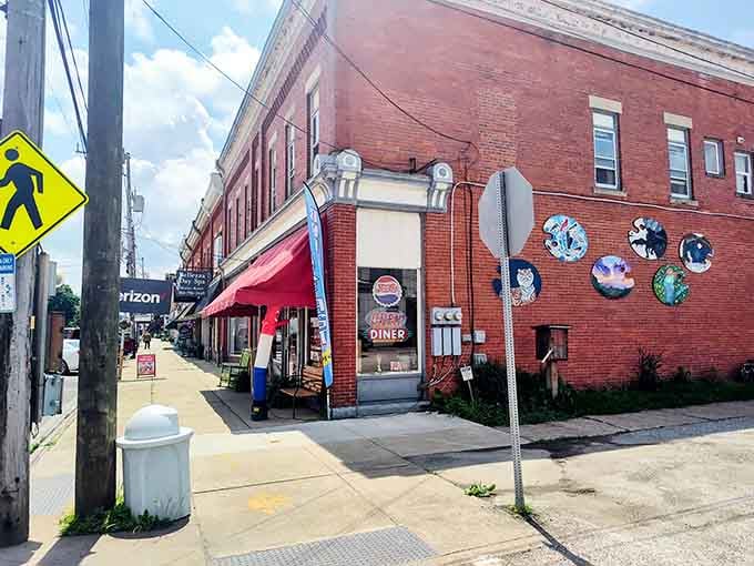 The corner location makes Kim's Waterford Diner easy to find and even easier to fall completely in love with forever.