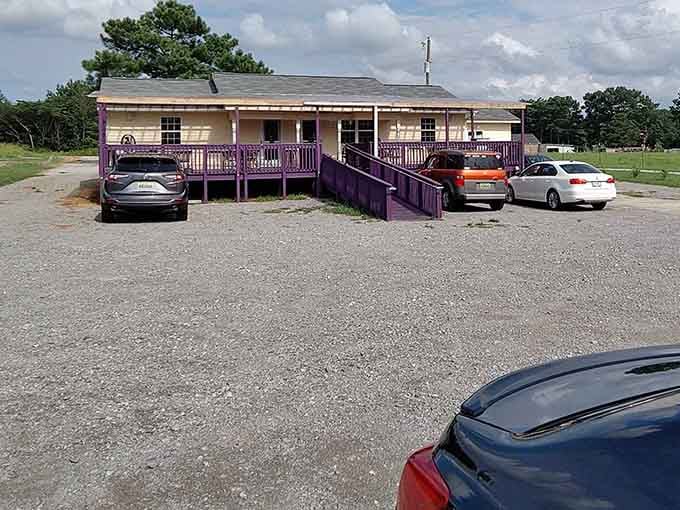 Plenty of parking means nothing stands between you and your next unforgettable Cajun meal experience.