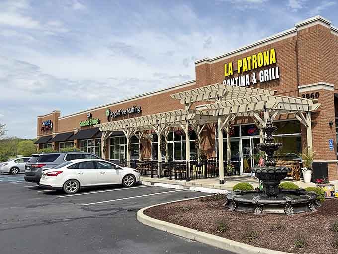 Ample parking means you won't have to circle the lot like a vulture searching for a convenient spot.