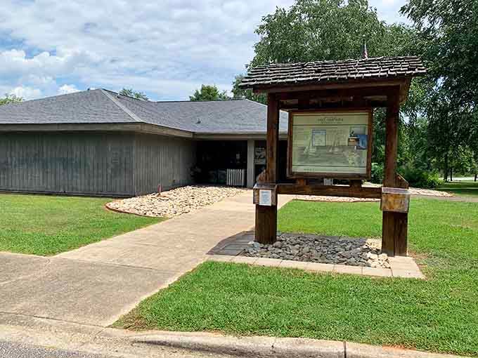 The visitor center and facilities prove that state parks can be both beautiful and practical, a rare combination.