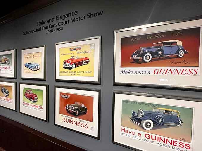 Classic car advertisements that sold dreams, status, and the promise of adventure with every gorgeous illustration.