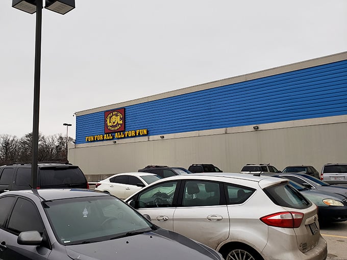 A packed parking lot tells you everything: this place is Maryland's worst-kept secret for family entertainment.