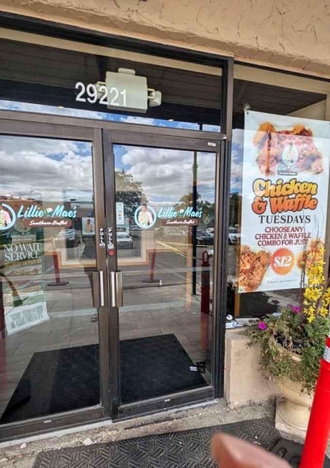 Walk through these doors and prepare for a Southern food experience that'll ruin other buffets forever.