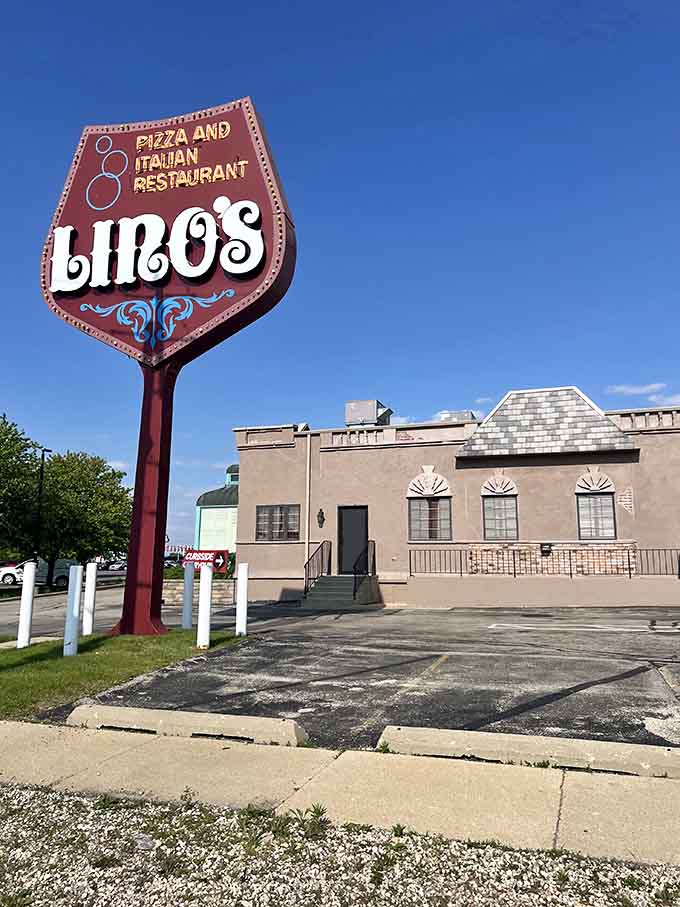 A vintage sign that's been welcoming hungry travelers longer than most GPS systems have existed on earth.