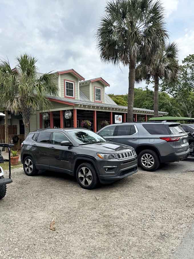 The parking lot fills up fast because word spreads quickly when cinnamon rolls achieve legendary status locally.