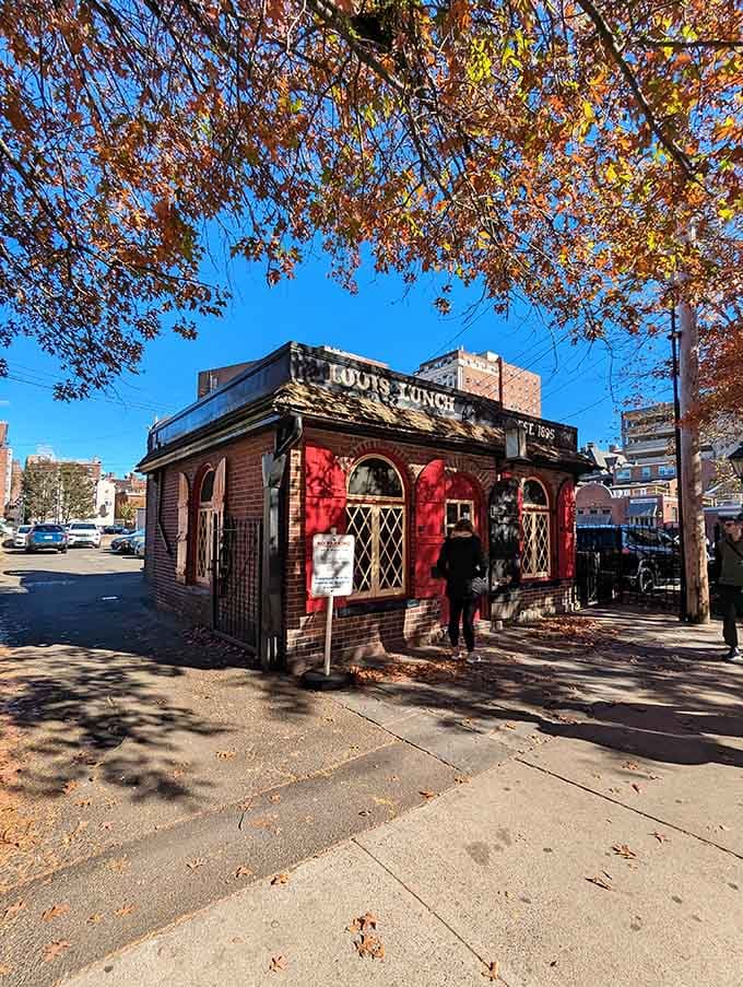 The corner location looks like a storybook illustration, except this fairy tale serves real food at honest prices.