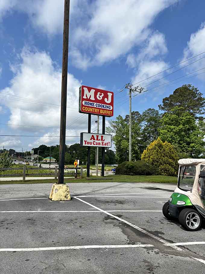 When a sign promises "All You Can Eat," it's basically issuing a challenge you're honor-bound to accept.