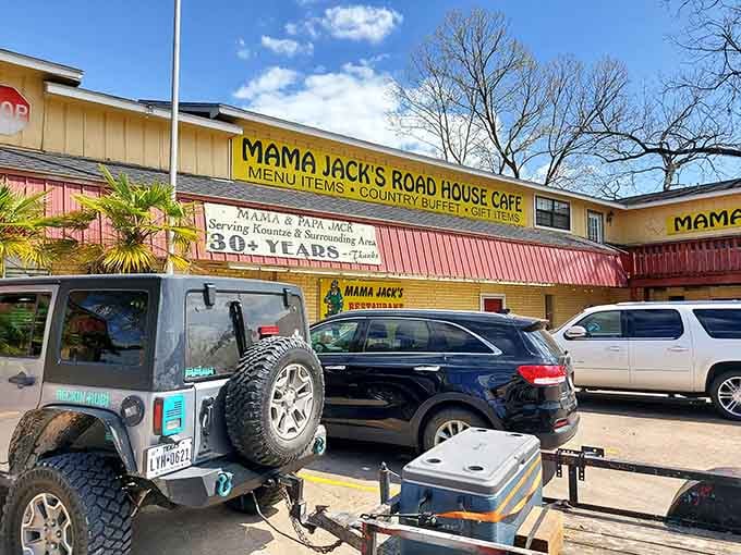 When the parking lot stays this full, you know the locals have already voted this place a must-visit destination.