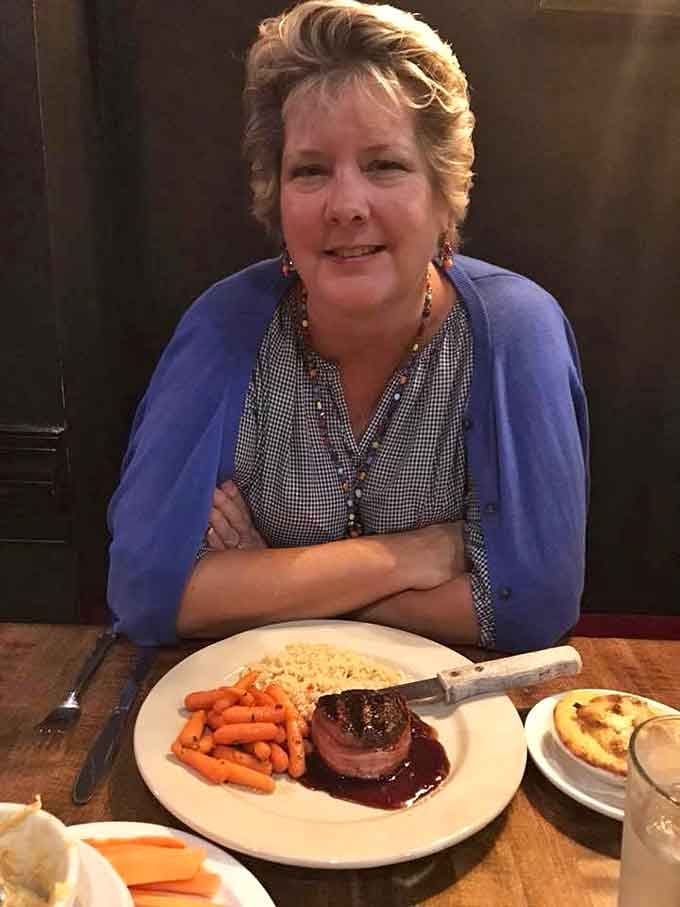 The smile says it all when you're sitting in front of a perfectly cooked steak at your favorite neighborhood spot.