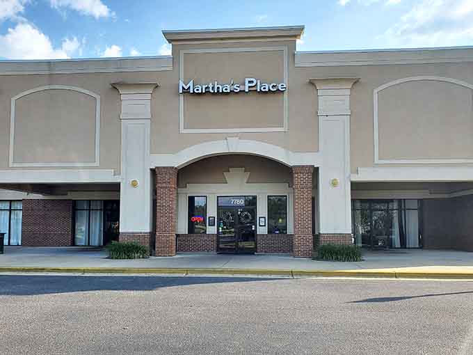 That unassuming storefront hides one of Montgomery's best-kept secrets for authentic Southern cooking.