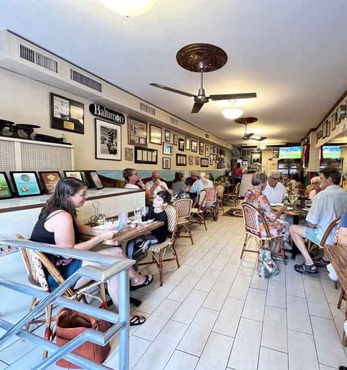 A packed dining room full of happy customers tells you everything you need to know about this place.