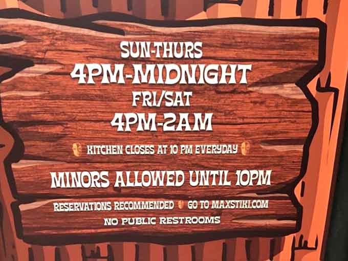 Open late enough for your tropical escape to last well into the Michigan night.