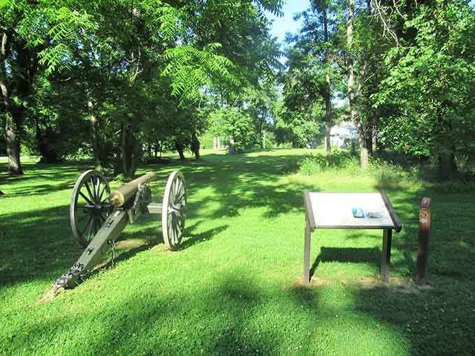Mt. Defiance's peaceful grounds remind visitors that history happened in beautiful places, not just in dusty textbooks and boring documentaries.