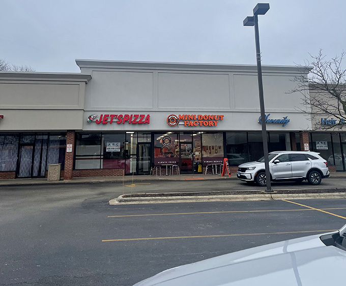 Easy parking means the only obstacle between you and fresh mini donuts is your own decision-making speed.