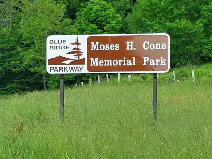 This sign welcomes you to 3,500 acres of mountain paradise that'll ruin regular parks forever.