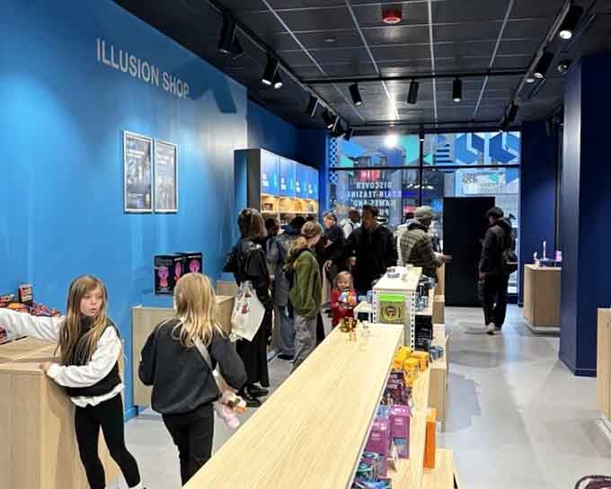 The gift shop awaits with souvenirs to remind you that reality is highly overrated anyway.