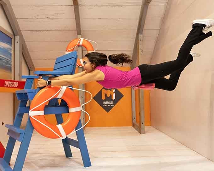 Gravity takes a vacation in the Rotated Room, where up is down and logic goes out the window.