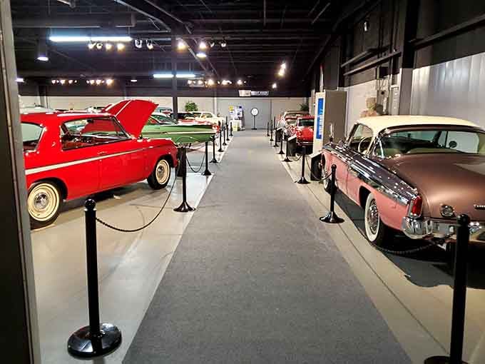 An entire collection spanning decades of American ingenuity, where every vehicle earned its spot through sheer automotive excellence.