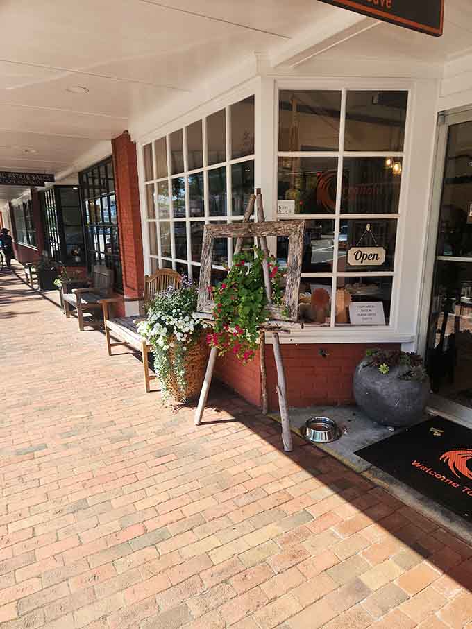 The charming exterior welcomes you in, looking more like a cozy Cape Cod cottage than a wellness sanctuary.