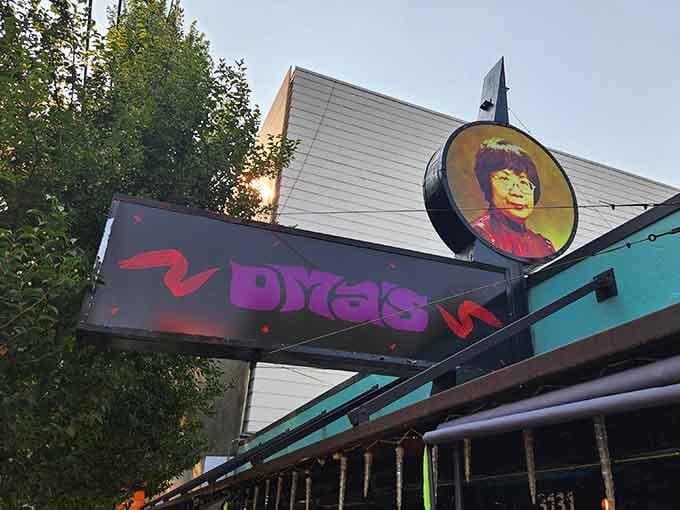 That iconic signage with the portrait means you've arrived at the right place for a meal you won't soon forget.