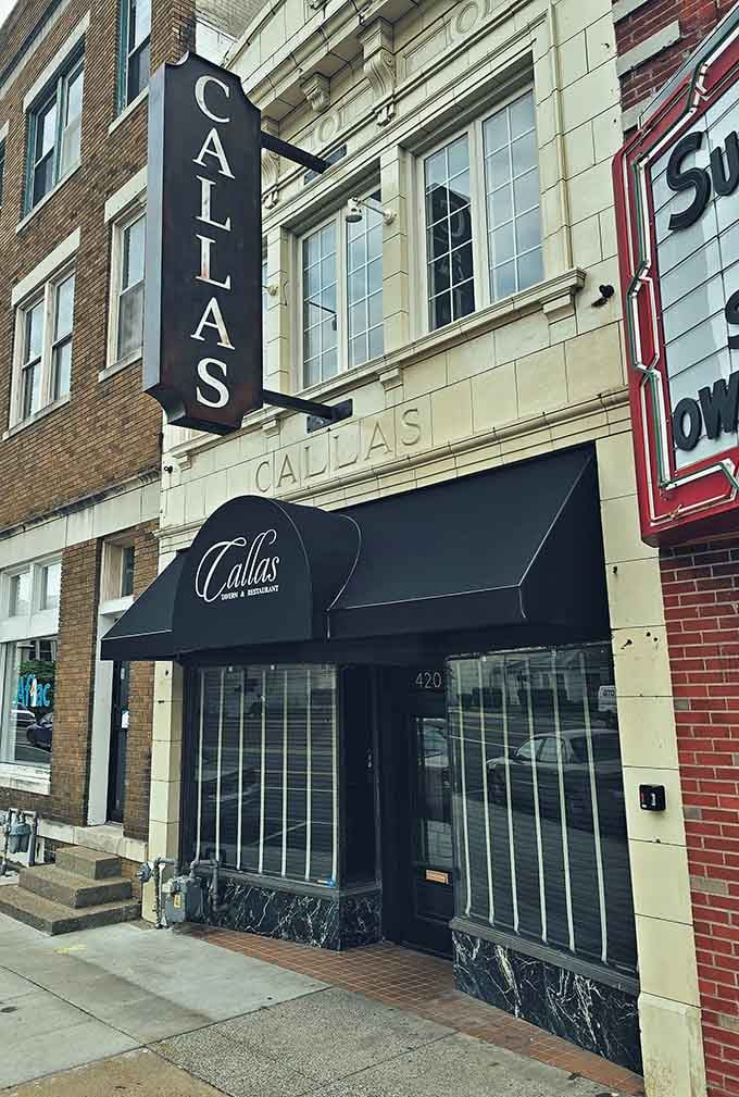 Callas stands ready to prove that sophisticated dining exists beyond the big city limits, thank you very much.