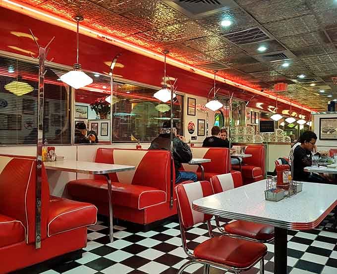 Real people enjoying real food in a real diner, exactly how dining was meant to be experienced.