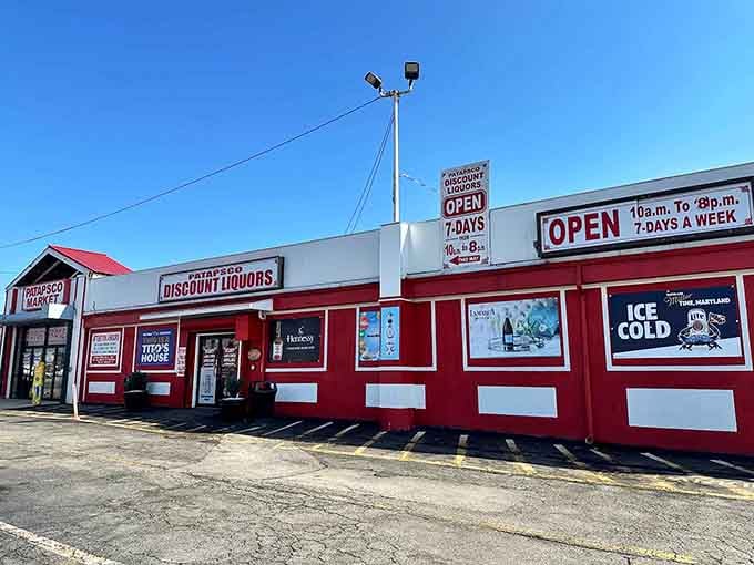 The adjacent discount liquor store means you can celebrate your amazing finds with something cold and refreshing afterward.