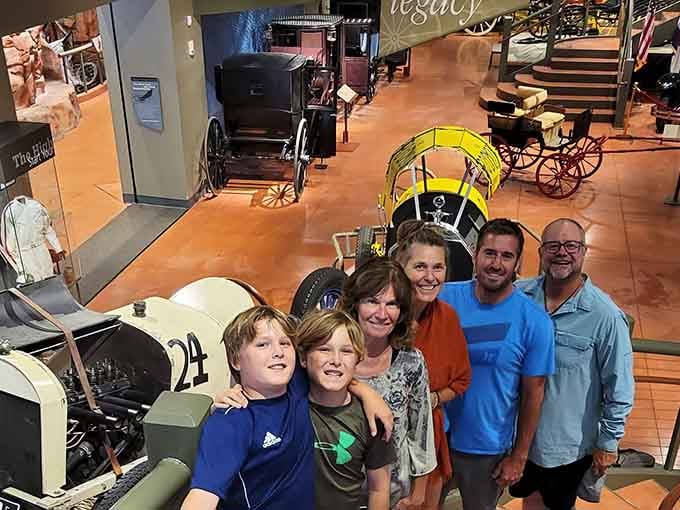 Making memories at a place where history comes alive and kids actually put down their devices voluntarily.