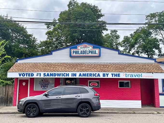 The bright exterior promises good things inside, and unlike most promises in life, this one actually delivers every time.