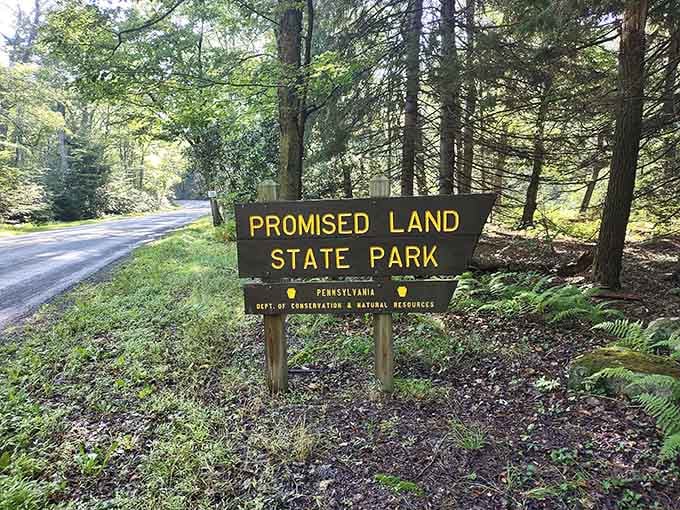 That welcome sign isn't lying, this really is Pennsylvania's promised land for anyone seeking natural beauty.