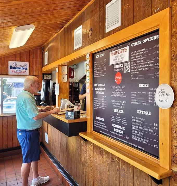 The moment before ordering is filled with delicious anticipation, especially when you know exactly what's coming next.