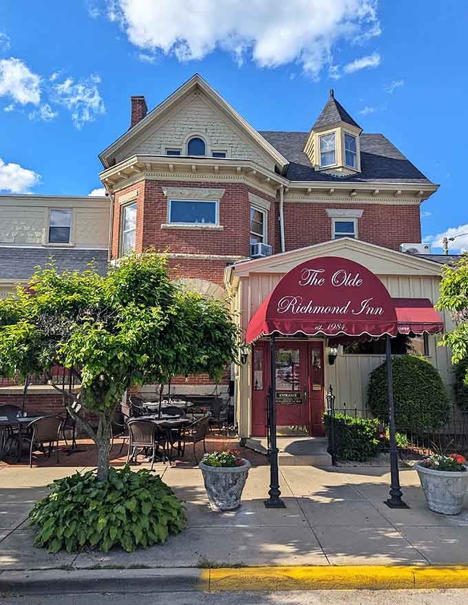 The Old Richmond Inn's Victorian charm welcomes visitors to experience hospitality in a building with more character than most modern hotels.