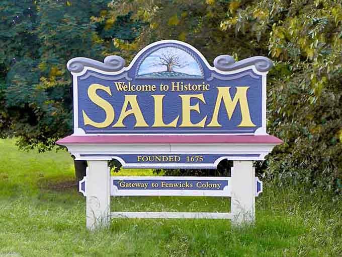 Founded in 1675, Salem proudly announces its heritage, inviting visitors to discover what they've been missing all along.