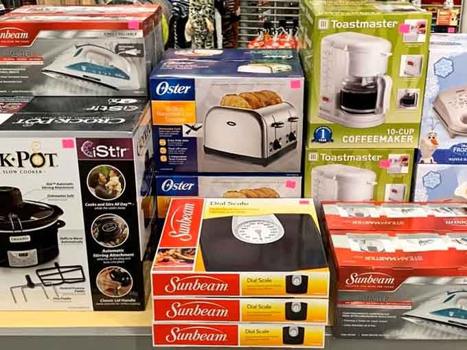 Brand-name appliances at discount prices make outfitting your kitchen feel less like financial planning, more like fun.