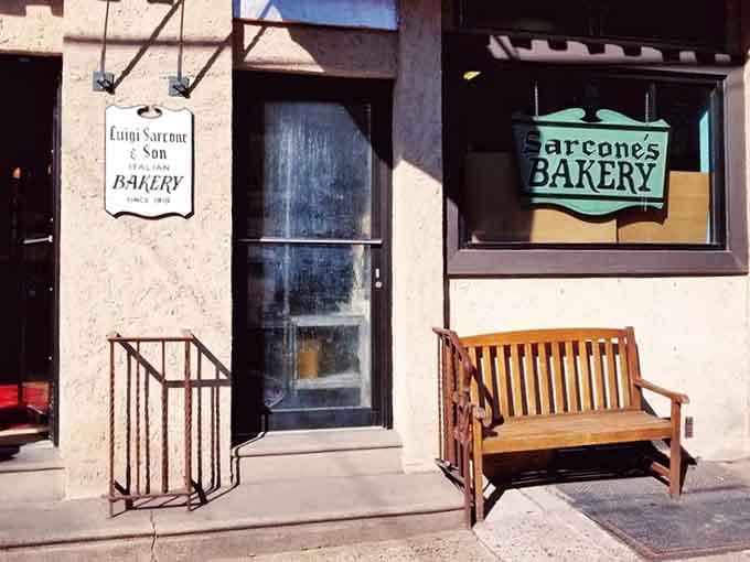 That bench outside has supported countless happy customers clutching bags of bread they can't wait to devour immediately.