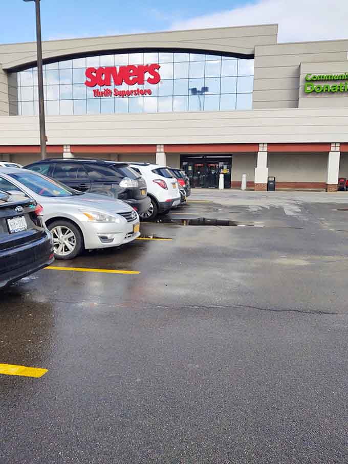 Parking spots aplenty mean you can actually find a space without circling like a vulture at the mall during holidays.