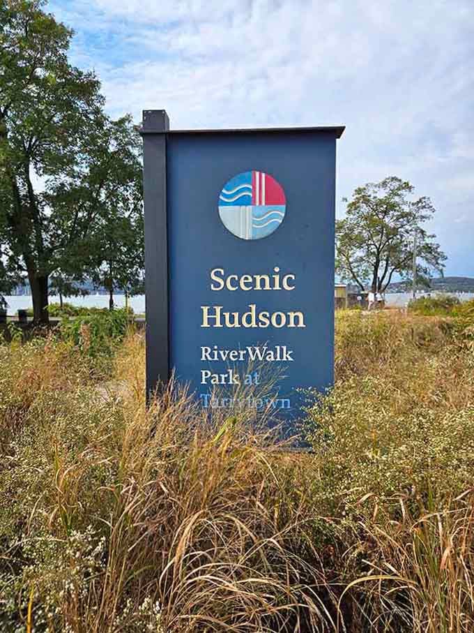 The official welcome sign marks the entrance to miles of waterfront bliss that's been hiding in plain sight.