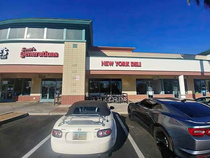 Easy parking at a great restaurant is like finding a unicorn, except this unicorn serves Reubens.