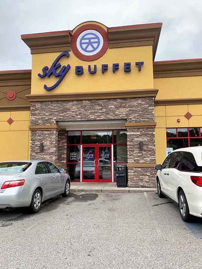 Those red doors are the gateway to culinary abundance that'll have you planning your return visit before leaving.